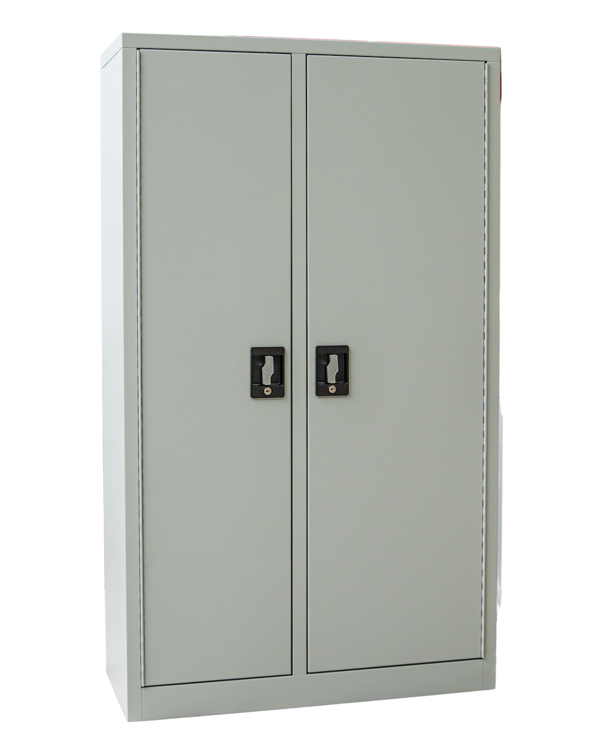Craft Gun Security Cabinet , Double Door , 55"h x 32"w x 10"d , Grey ...
